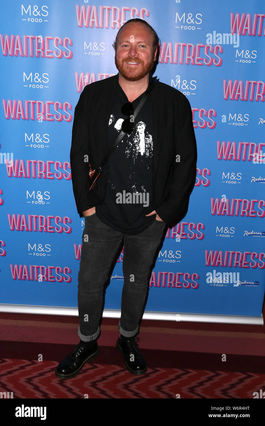 Press Night for 'Waitress' held at the Adelphi Theatre, The Strand ...