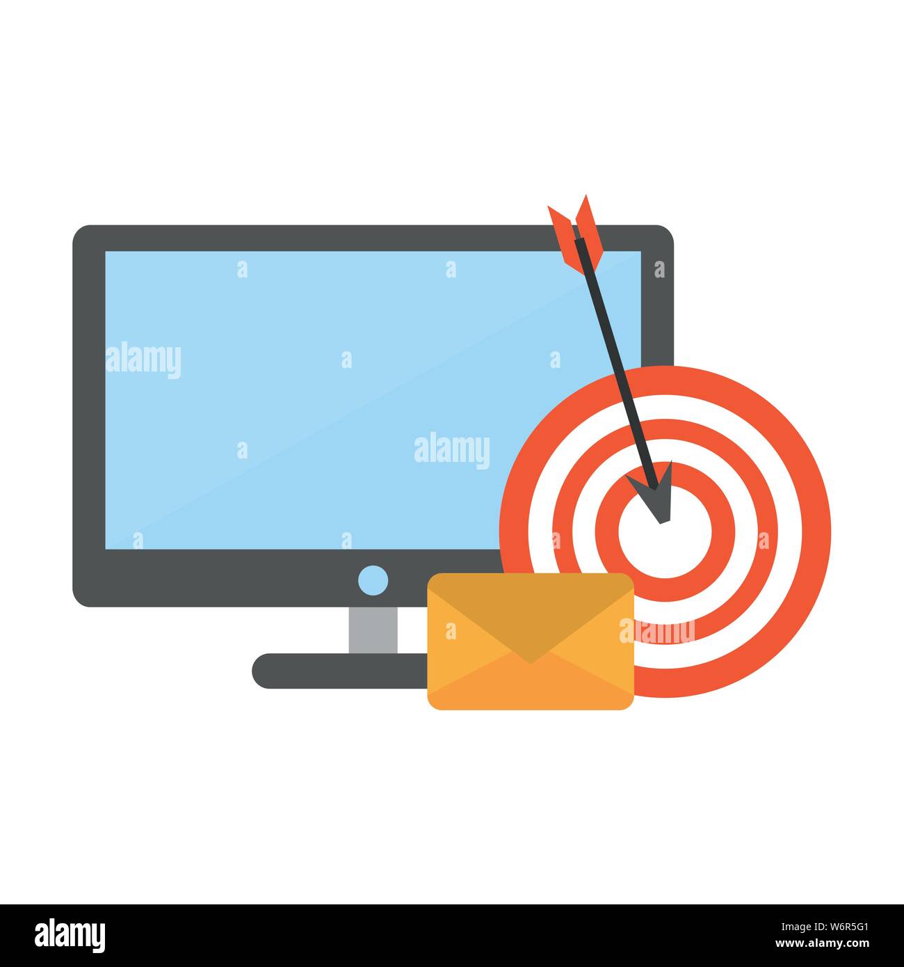 technology digital modern hardware cartoon Stock Vector Image & Art - Alamy