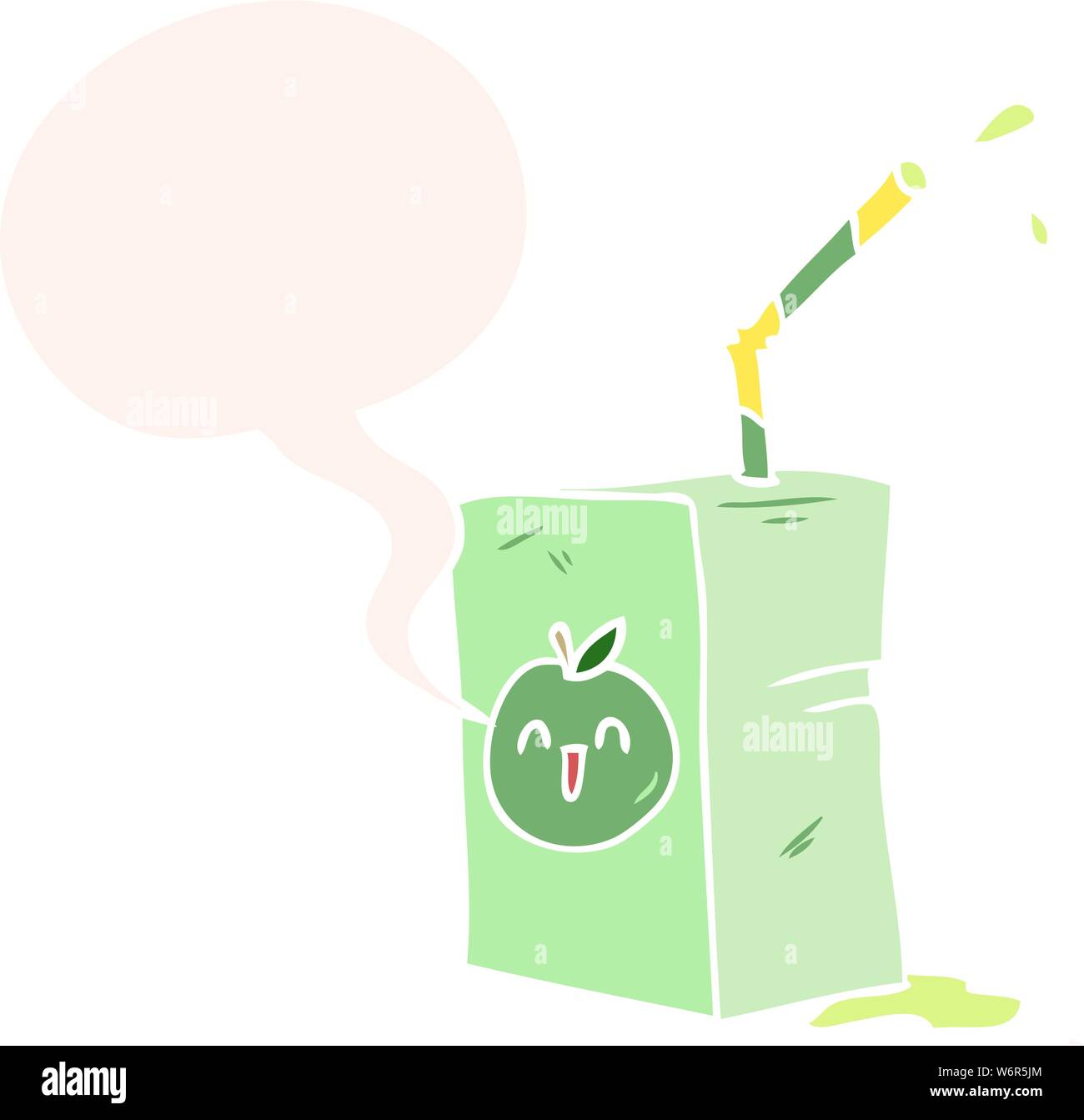 Freehand drawn cartoon juice box hi-res stock photography and images ...