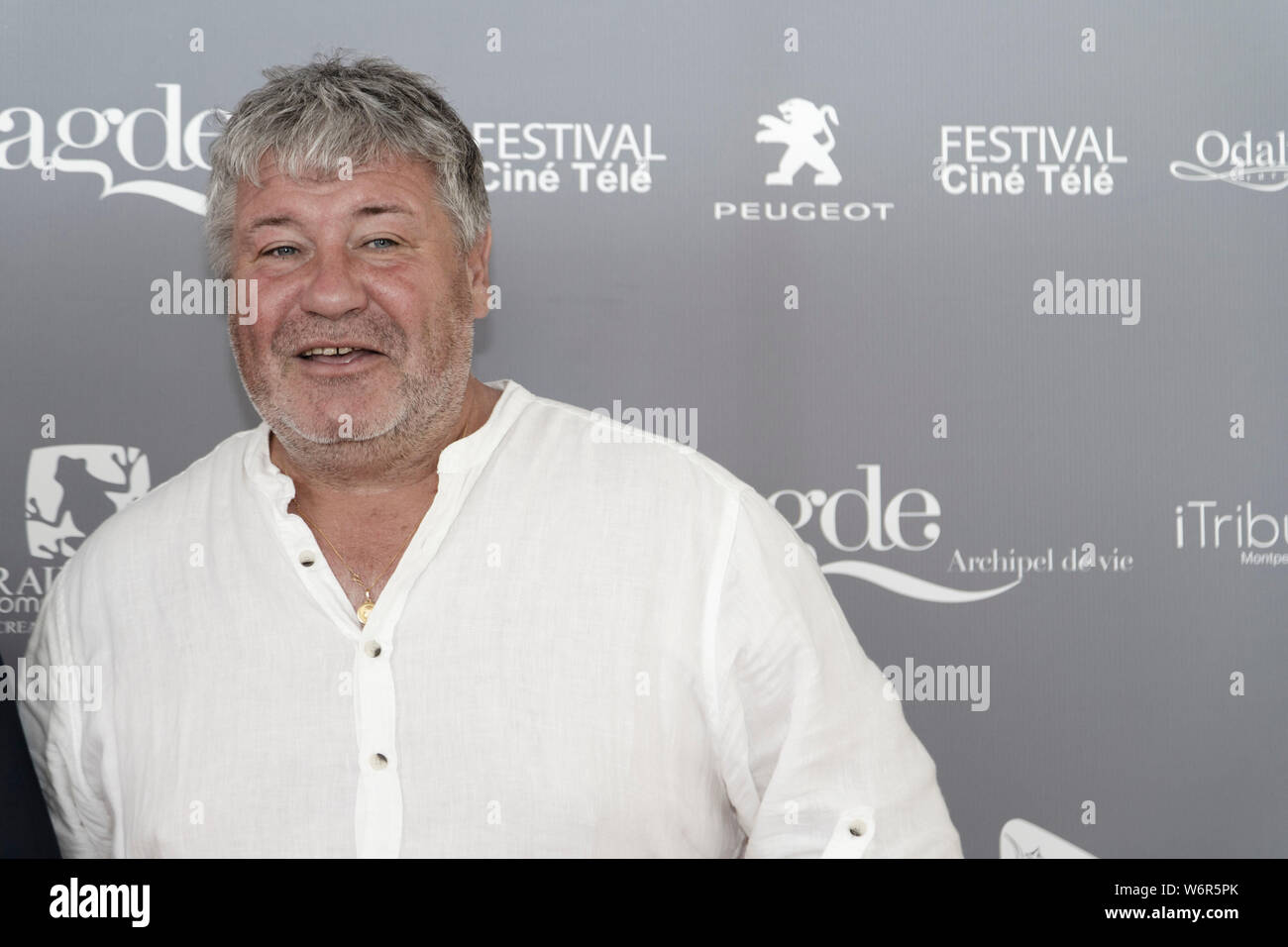 Cap of Agde, France.22th June, 2019. Ludovic Berthillot attends The ...