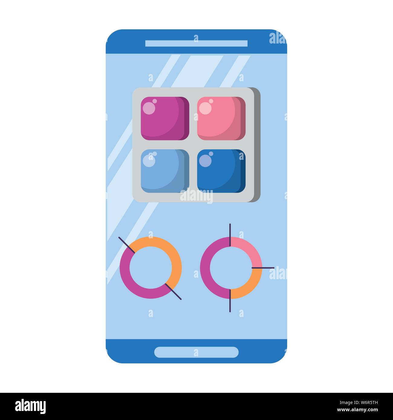 technology web digital hardware cartoon Stock Vector Image & Art - Alamy