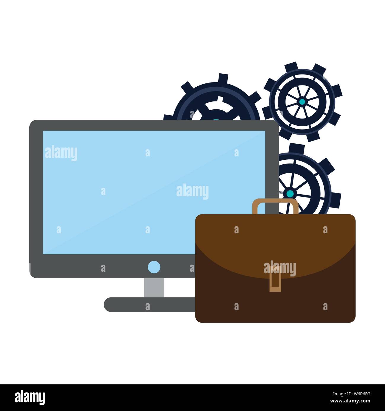 technology digital modern hardware cartoon Stock Vector Image & Art - Alamy