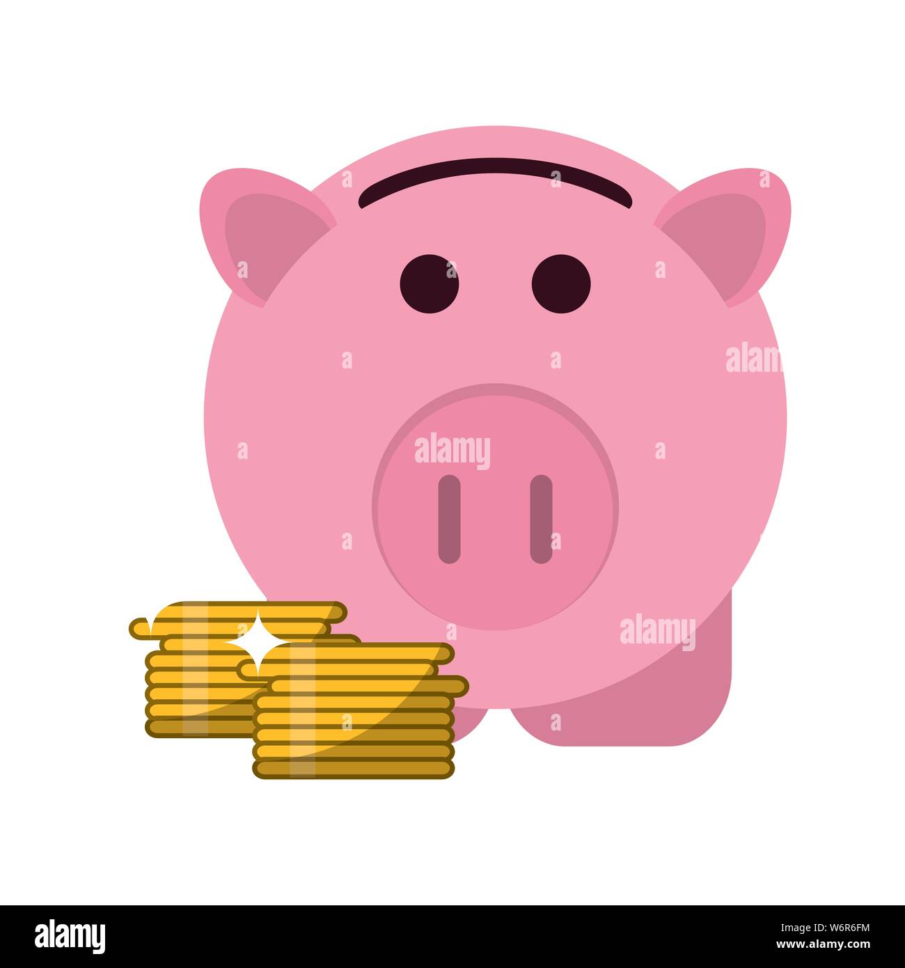 saving money finance banking cartoon Stock Vector Image & Art - Alamy