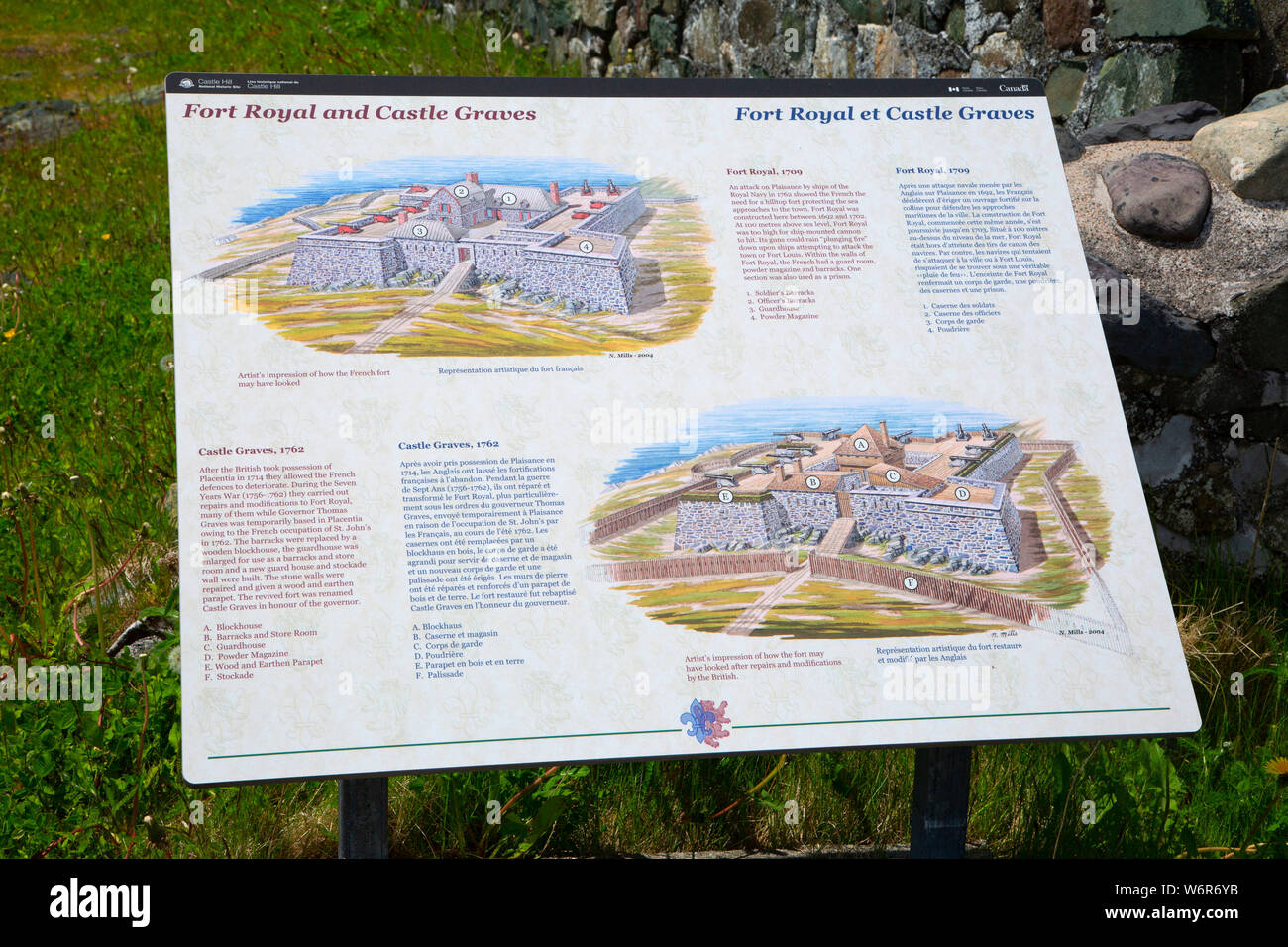 Castle hill national historic site hi-res stock photography and images ...