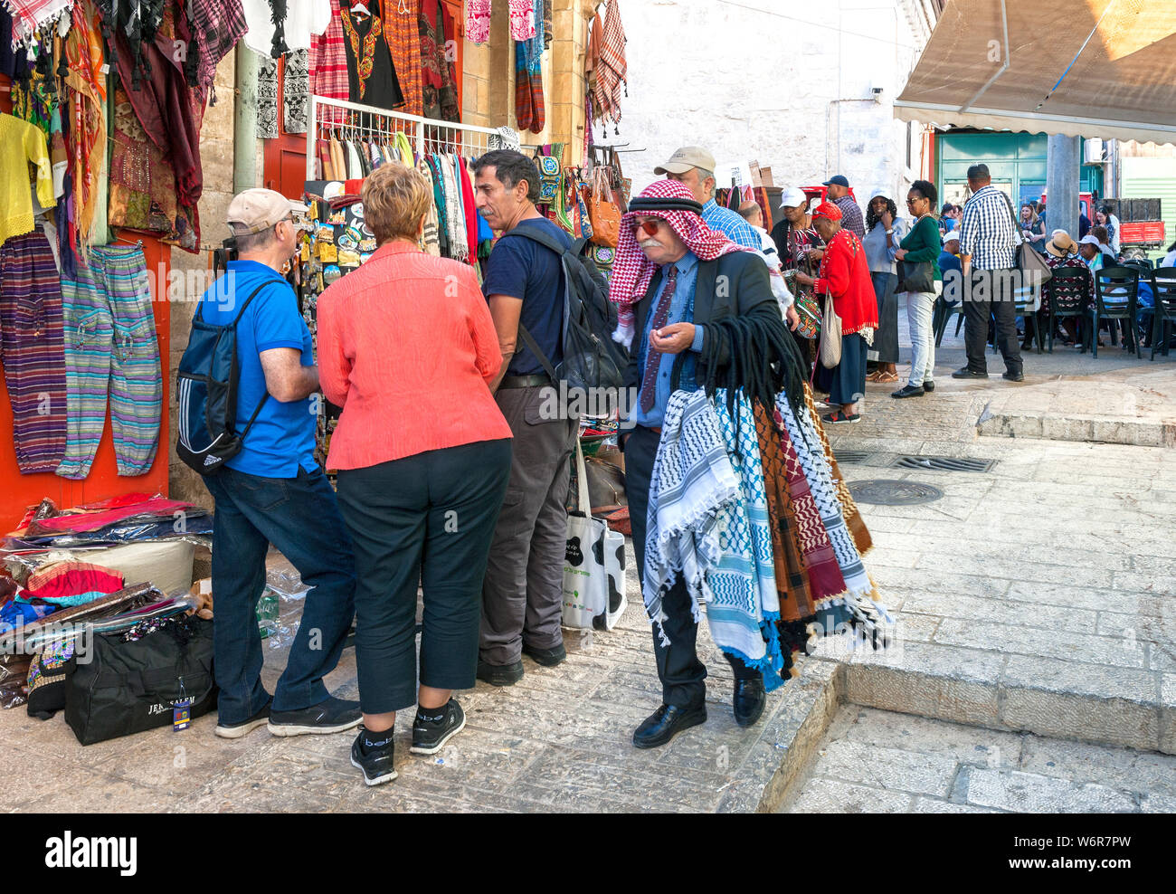 Market in the Old Town, Jerusalem Stock Photo - Alamy