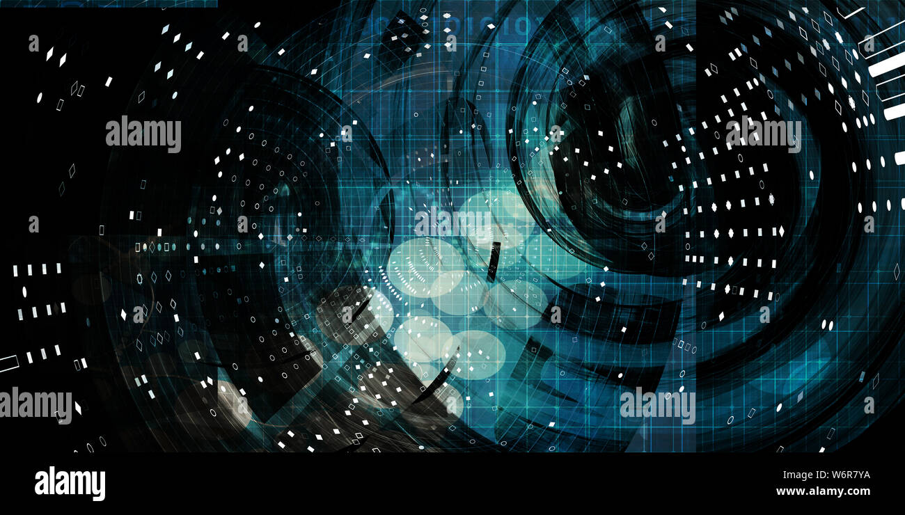 Multimedia Technology Digital Devices Information Concept Art Stock ...