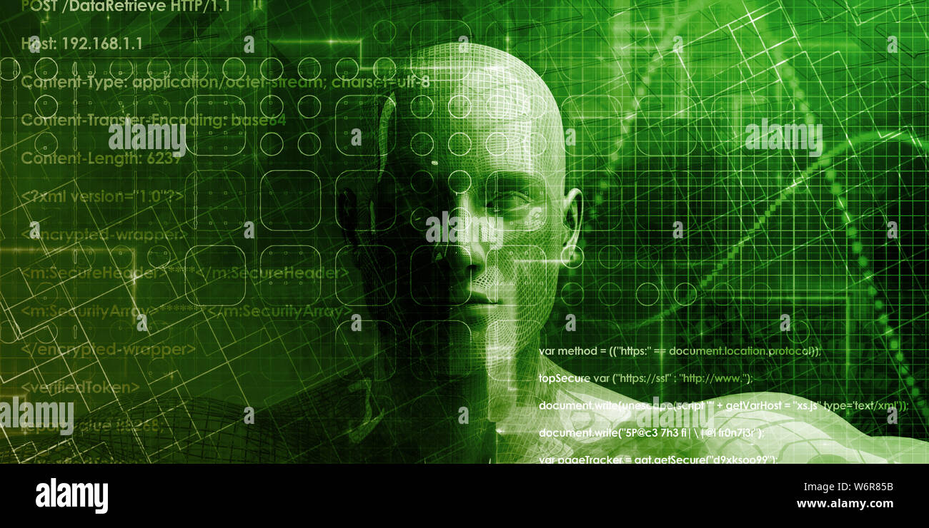 Digital Marketing Online and Virtual Access to Metrics Stock Photo - Alamy