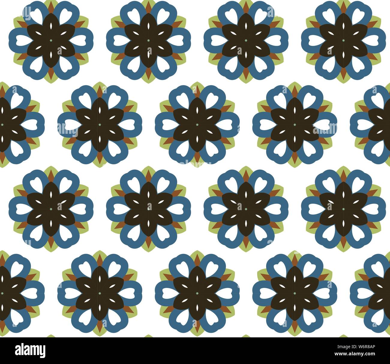 Seamless geometric ornamental vector pattern. Abstract background Stock ...