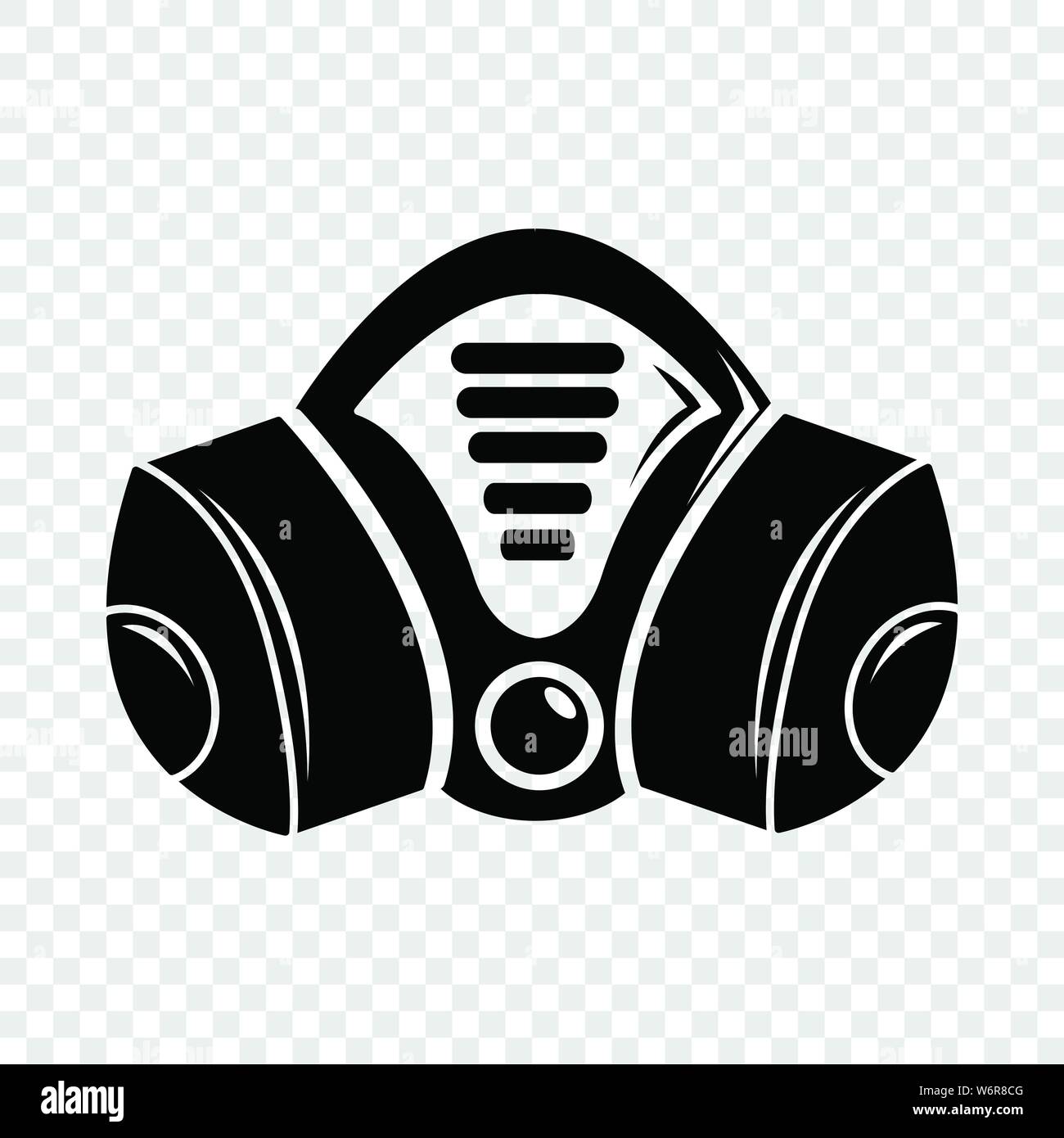 Gas mask icon, simple black style Stock Vector Image & Art - Alamy