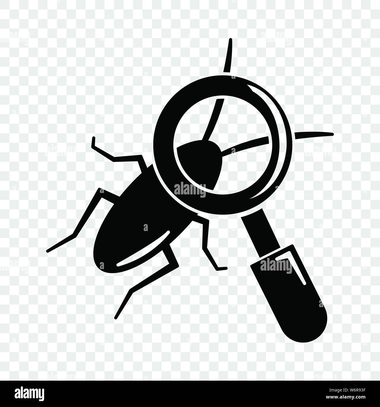 Insect detection Stock Vector Images - Alamy