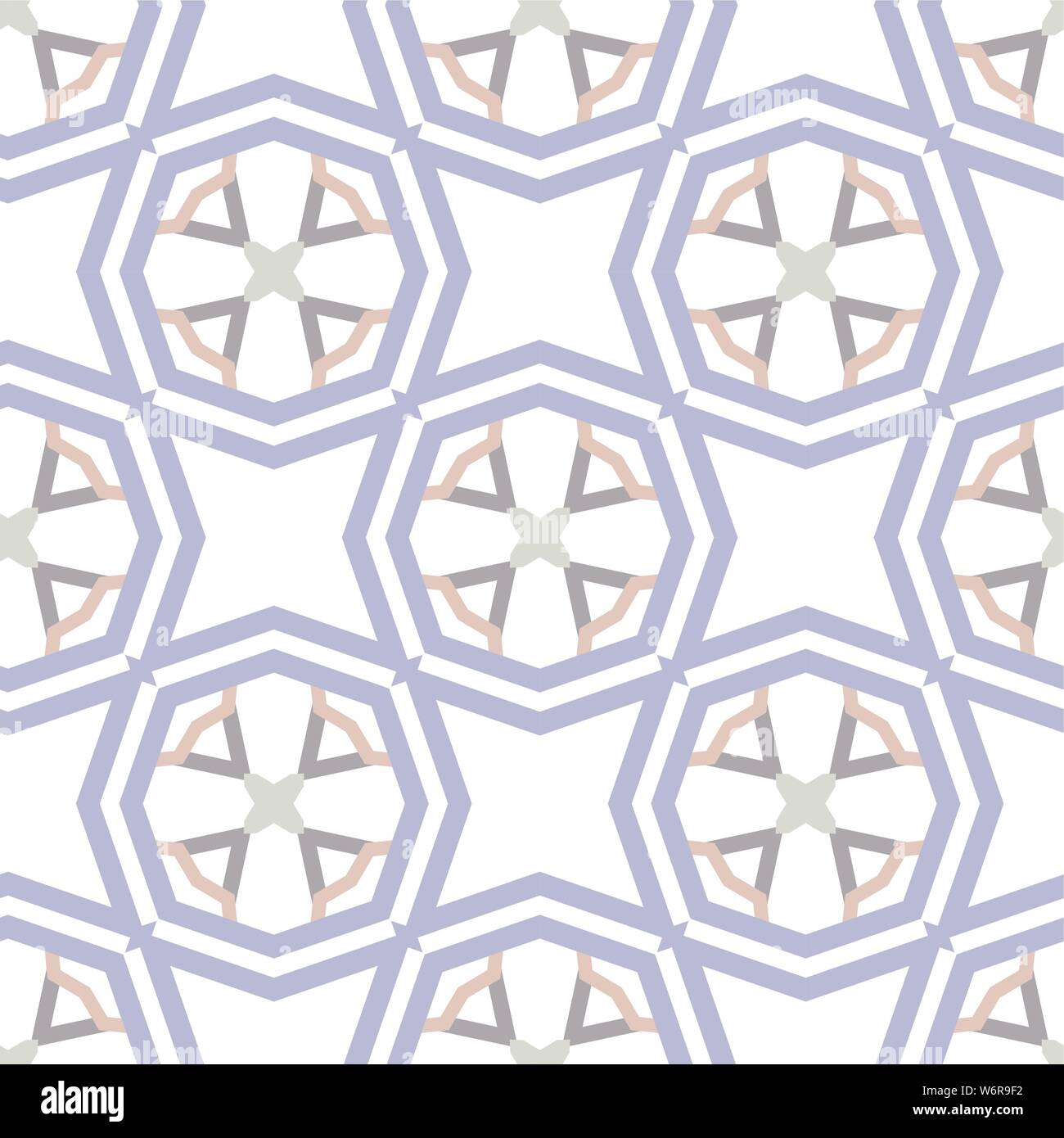 Seamless geometric ornamental vector pattern. Abstract background Stock ...