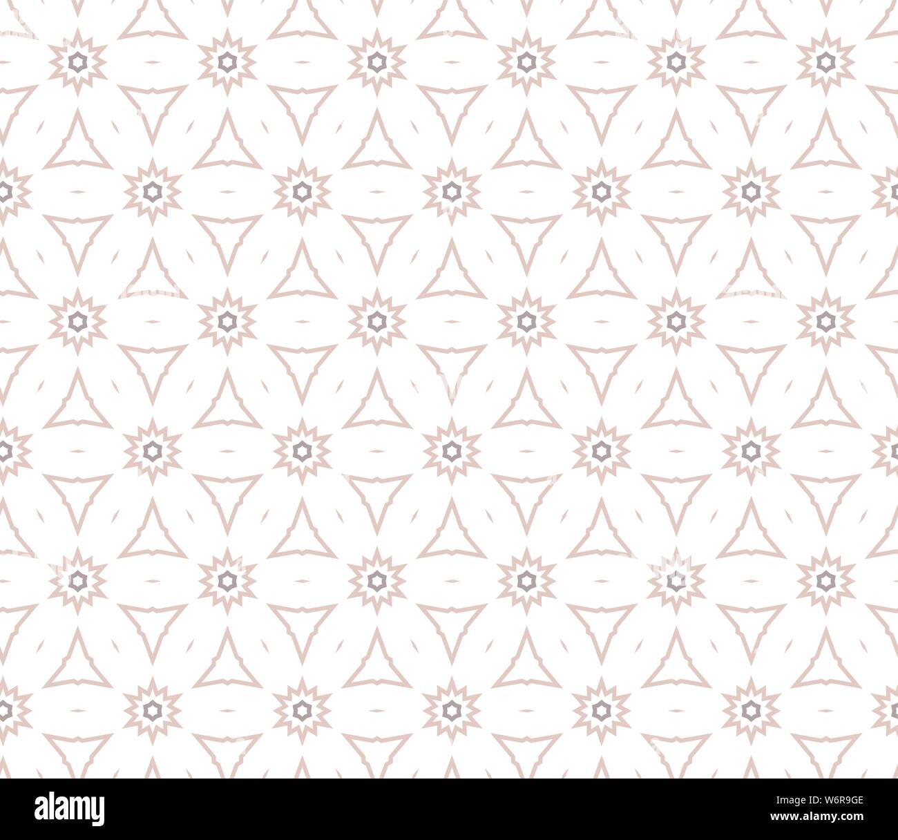 Seamless geometric ornamental vector pattern. Abstract background Stock ...