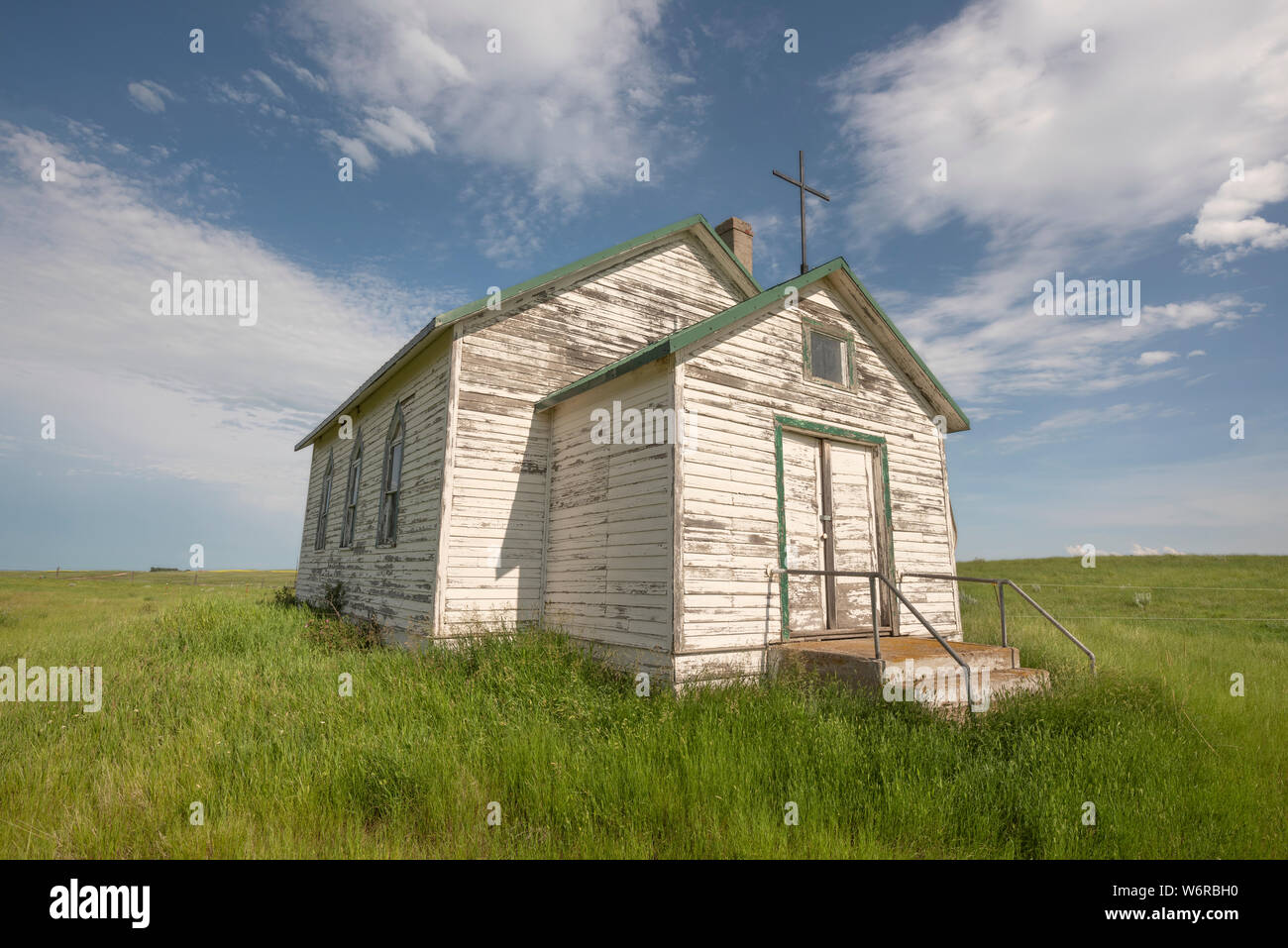 Old prairie church saskatchewan canada hi-res stock photography and ...