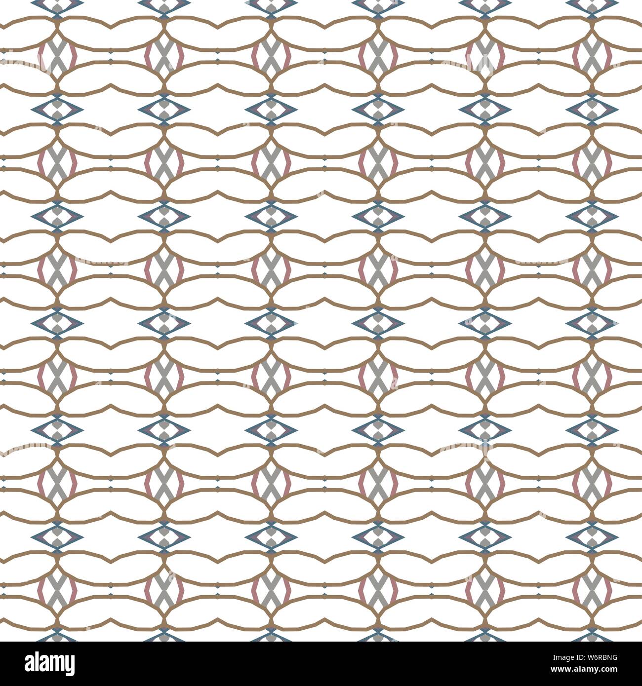 Seamless geometric ornamental vector pattern. Abstract background Stock ...