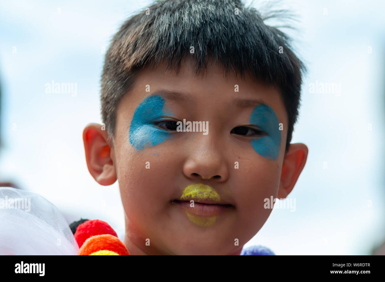 Edinburgh, Scotland, UK. 2nd August, 2019. A performer on the Royal ...