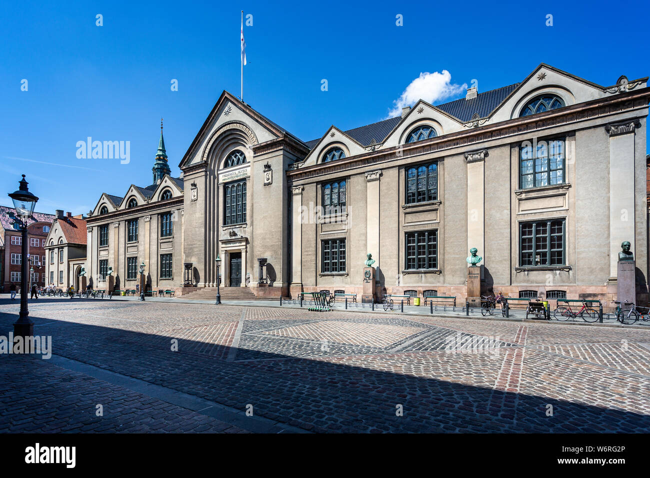 Historic building - part of Copenhagen University in Copenhagen ...