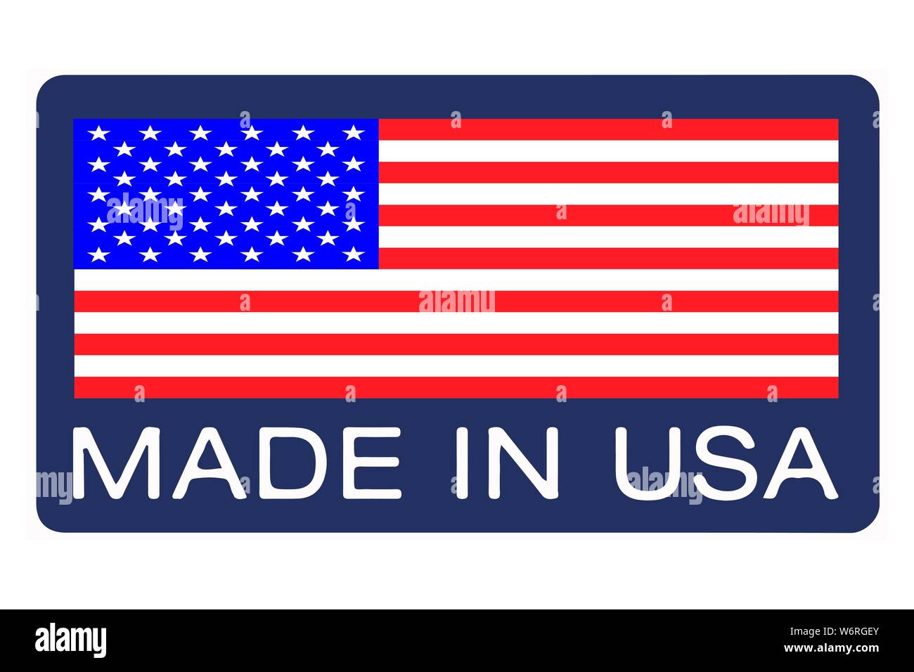 Vector made in USA sign Vector illustration eps 10 Stock Vector Image ...