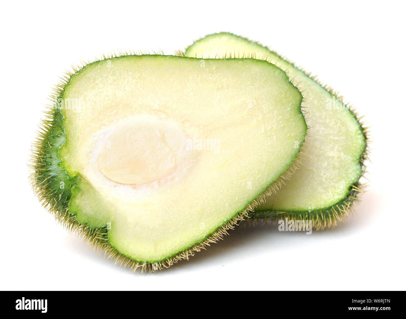 chopped Chayote Squash on white Stock Photo - Alamy