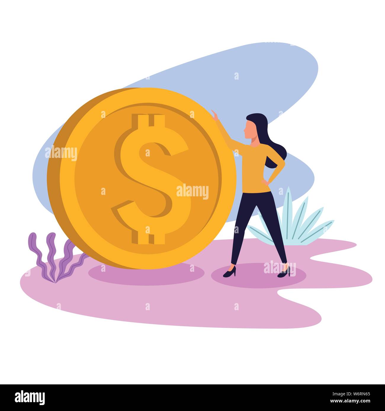 business professional executive work cartoon Stock Vector Image & Art ...