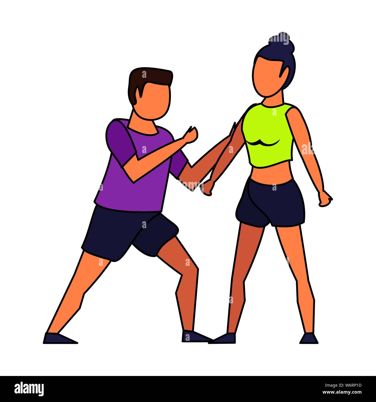 fitness sport exercise lifestyle cartoon Stock Vector Image & Art - Alamy