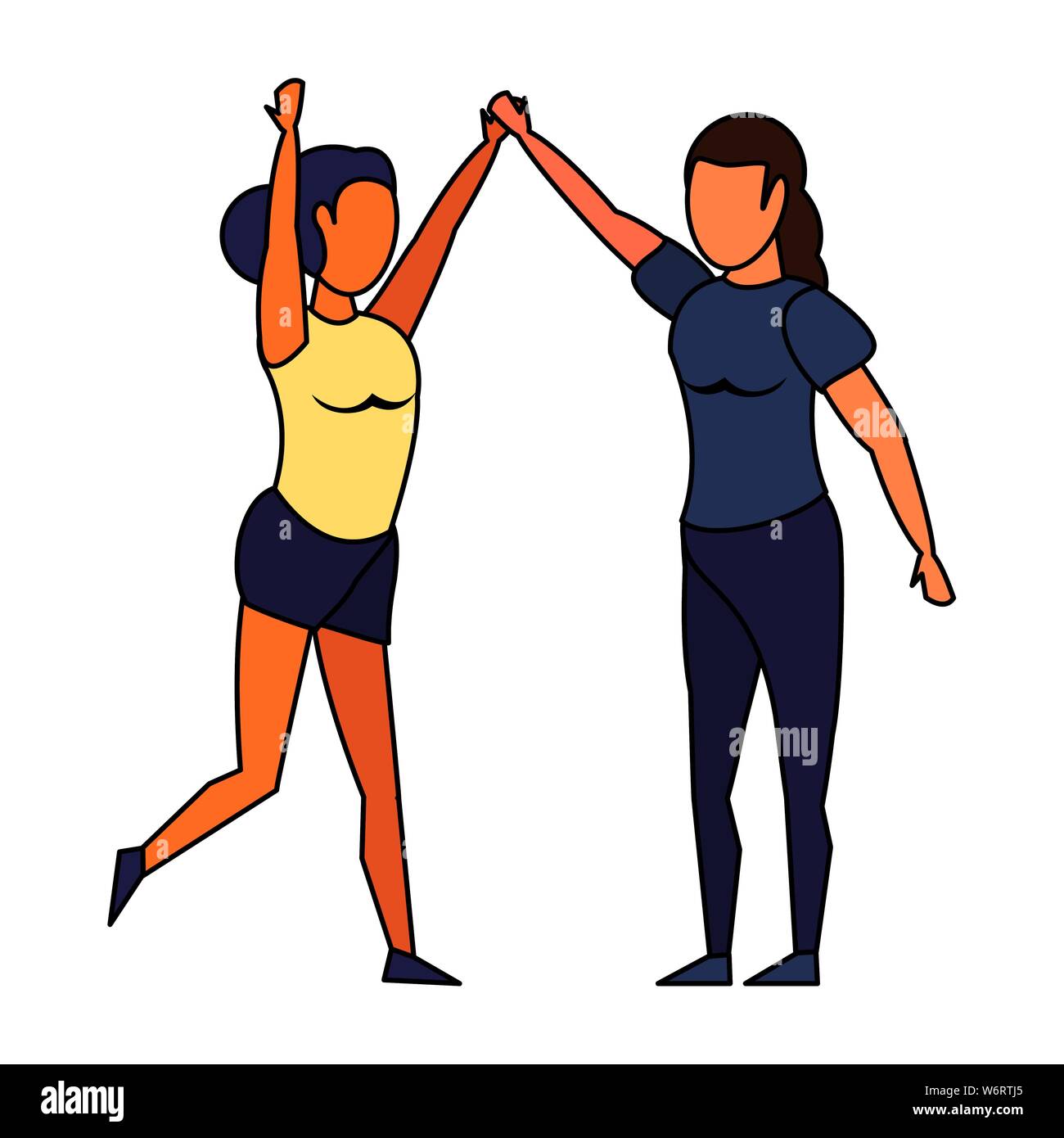 fitness sport exercise lifestyle cartoon Stock Vector Image & Art - Alamy