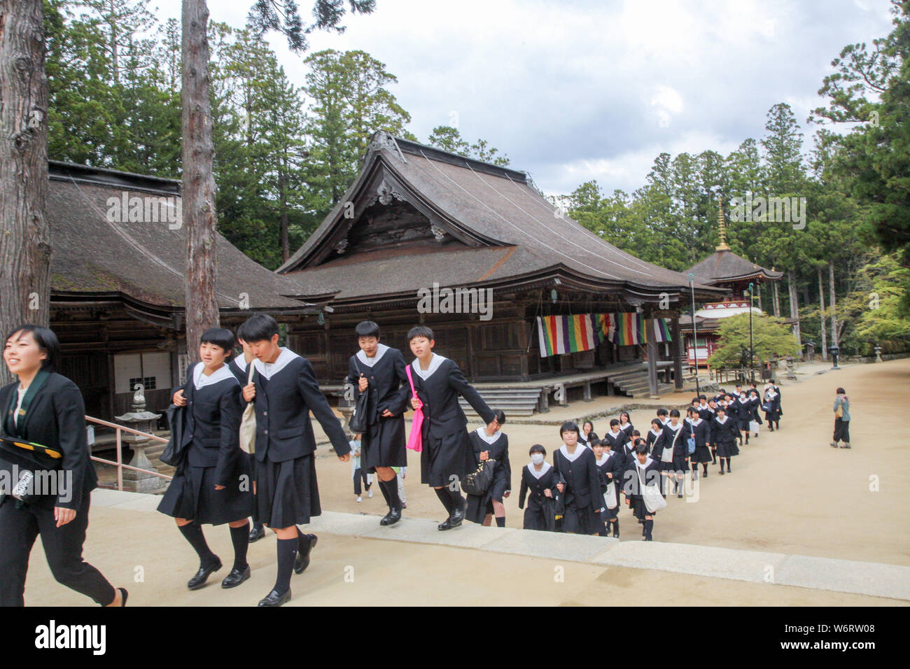 Danjo Garan Complex, Koyasan, Japan Stock Photo - Alamy