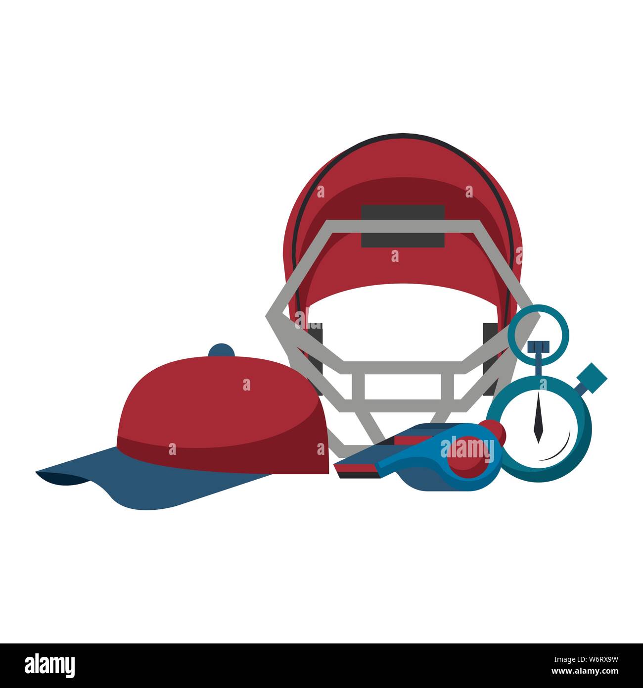 american football sport game cartoon Stock Vector Image & Art - Alamy