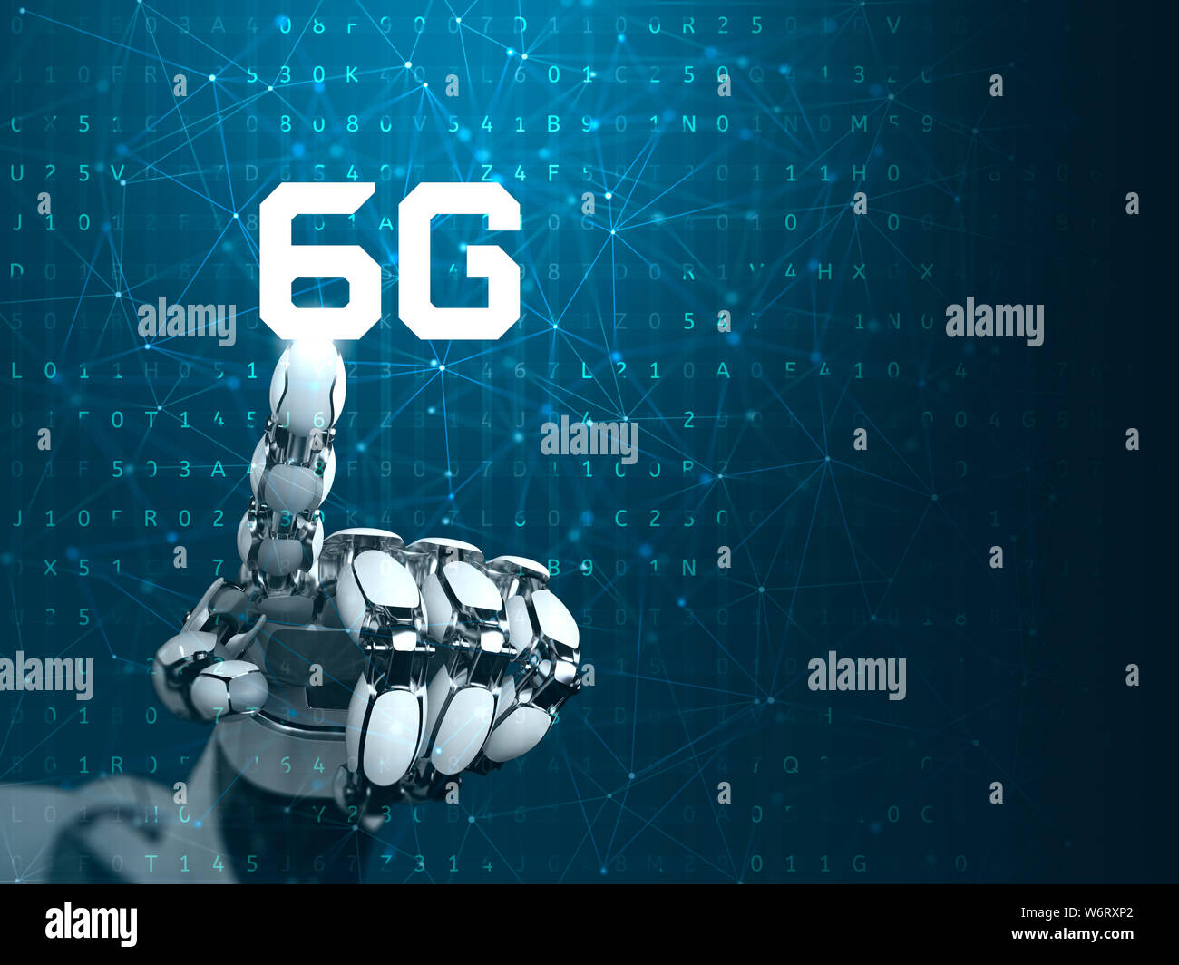 6G technology, conceptual illustration Stock Photo - Alamy