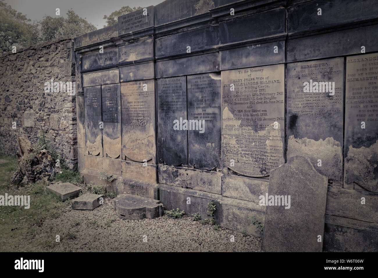 Saint Cuthbert's Churchyard Cemetery, Edinburgh, Scotland, UK Stock ...