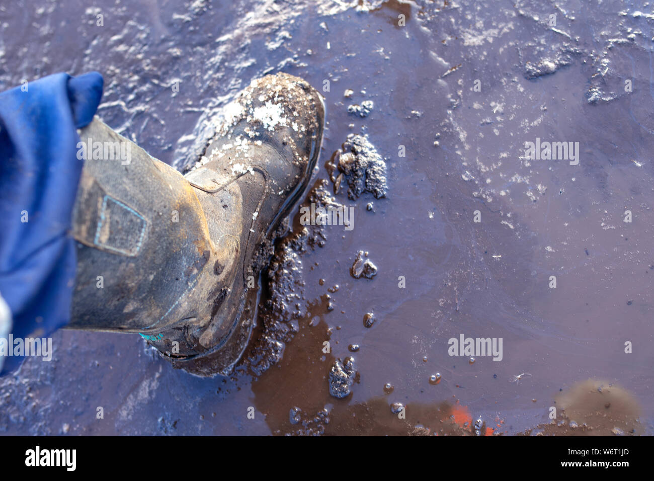 Workman's boot hi-res stock photography and images - Alamy