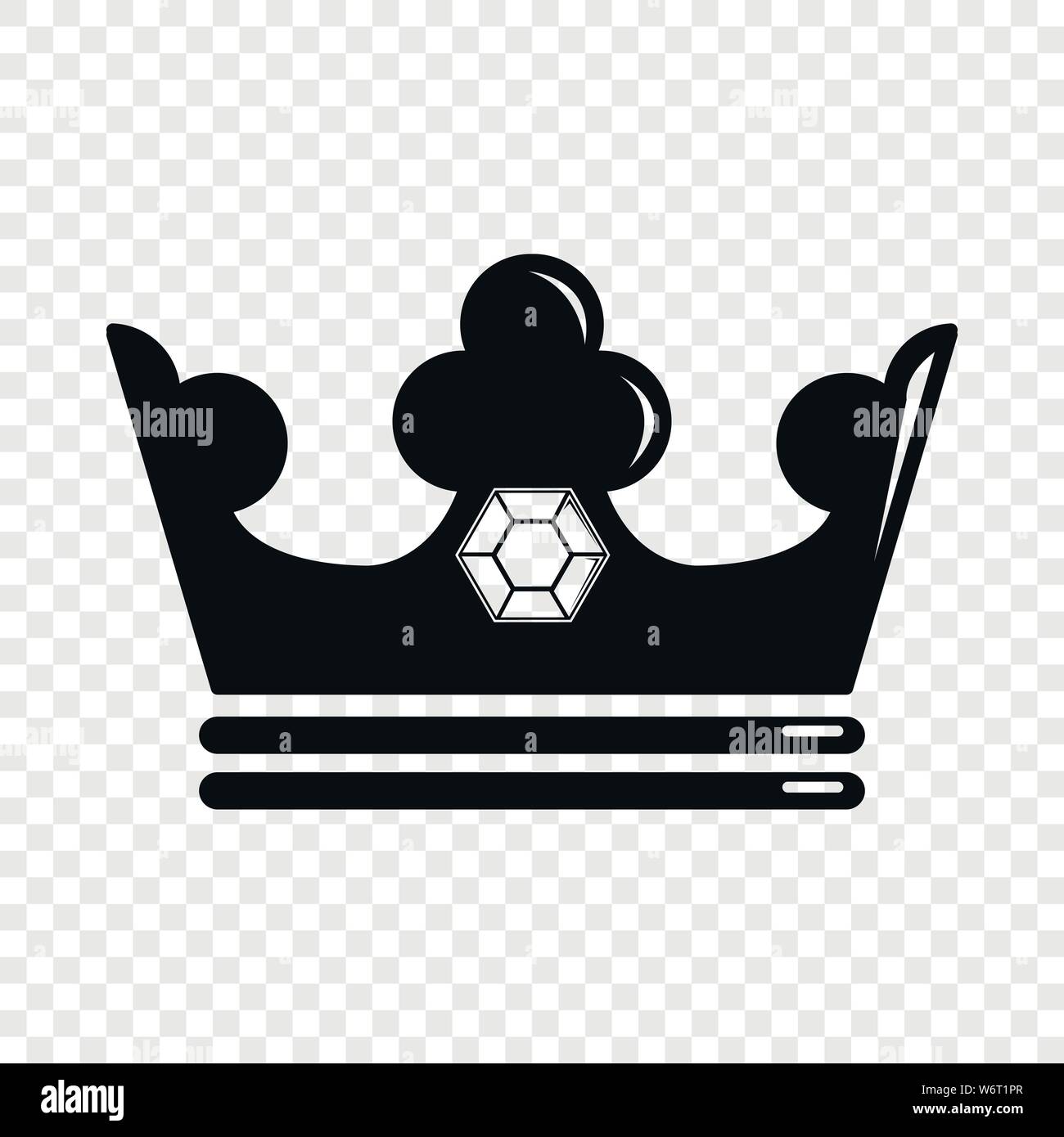 Steel crown icon, simple black style Stock Vector Image & Art - Alamy