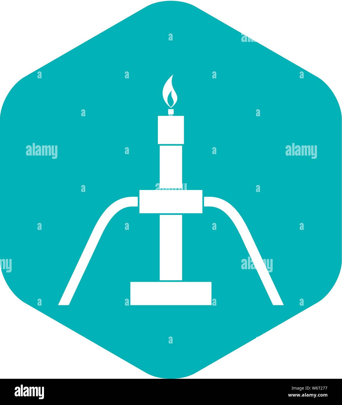 Gas flaring icon, simple style Stock Vector Image & Art - Alamy