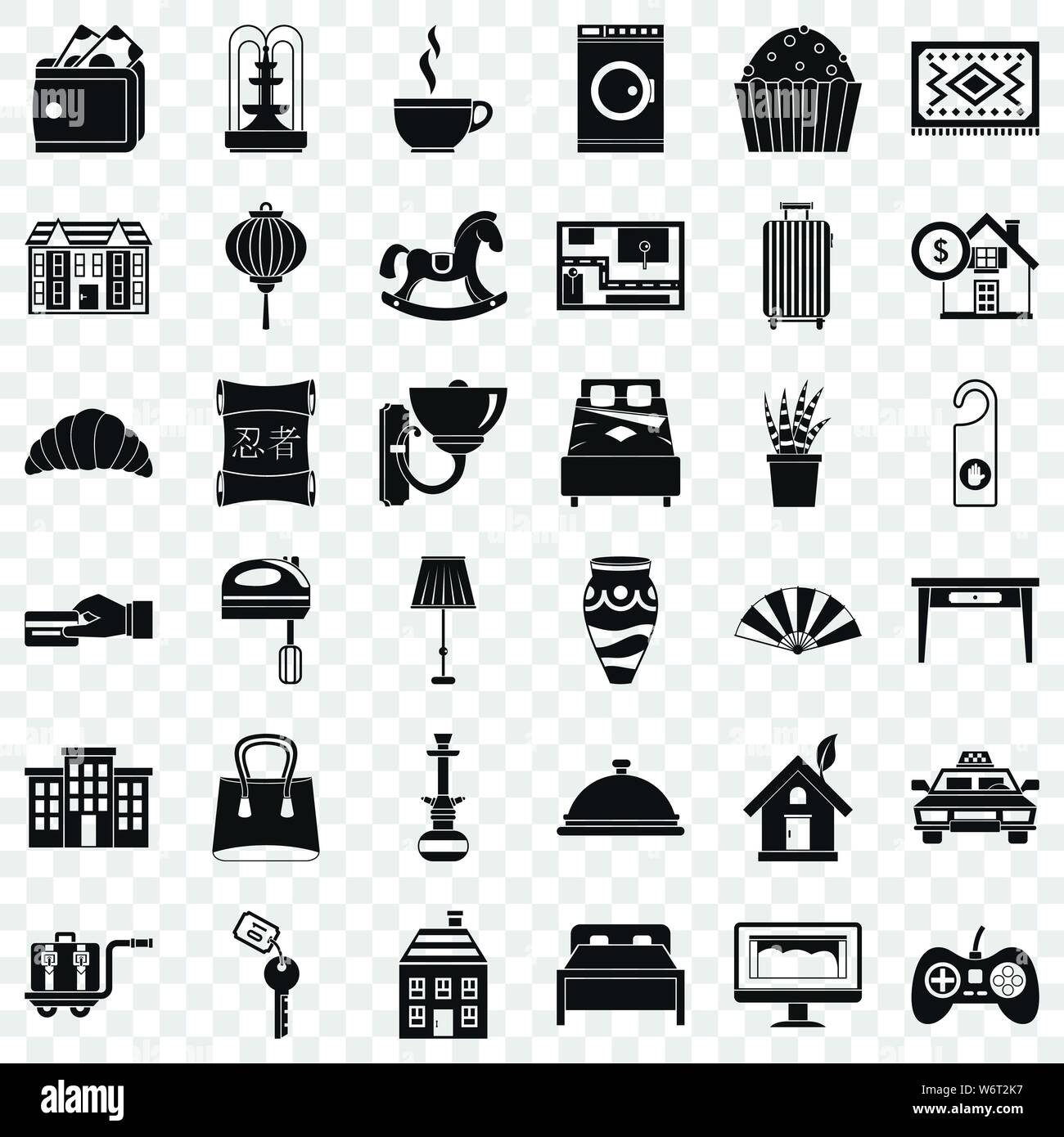 House icons set, simple style Stock Vector Image & Art - Alamy