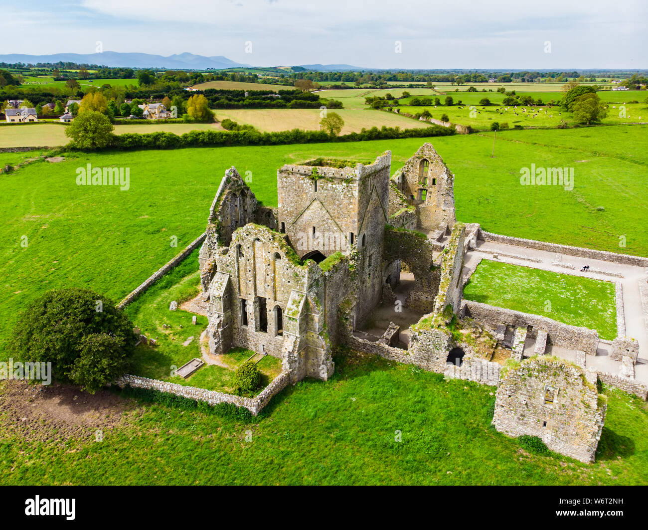 Aerial irish abbey hi-res stock photography and images - Alamy