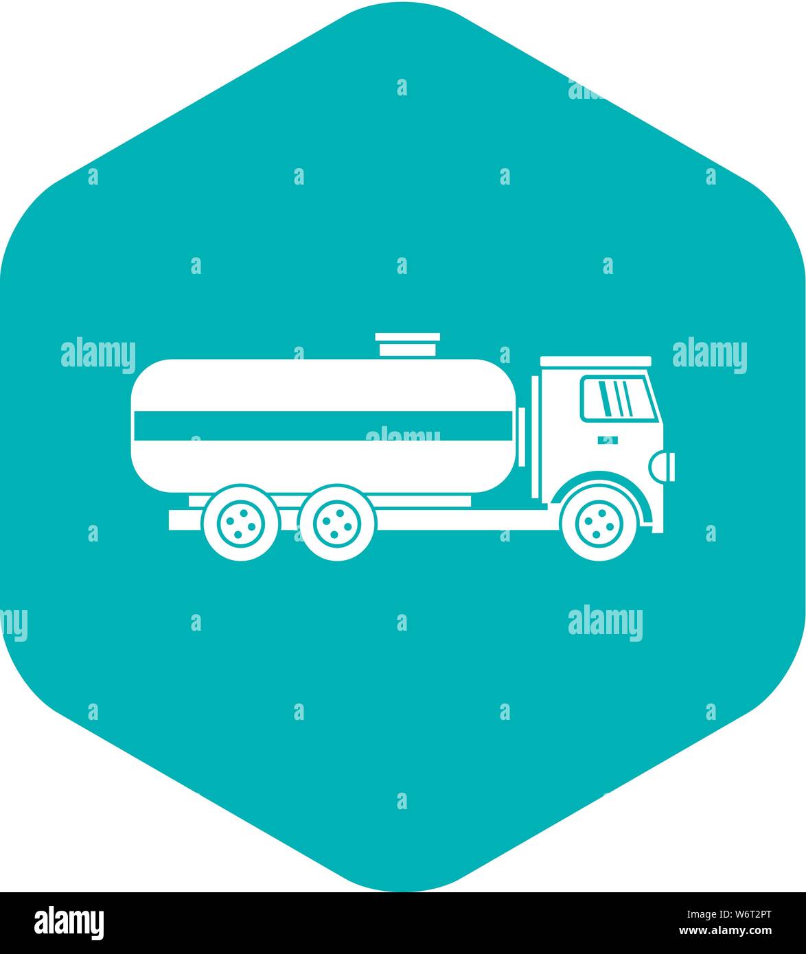 Fuel tanker truck icon, simple style Stock Vector Image & Art - Alamy