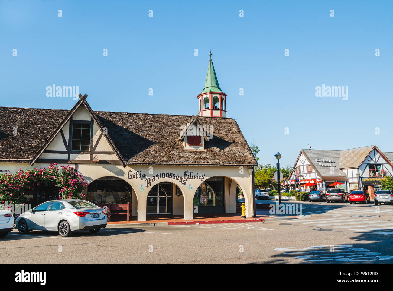 Solvang, California/USA -May 12, 2019 Solvang is a City in Santa ...