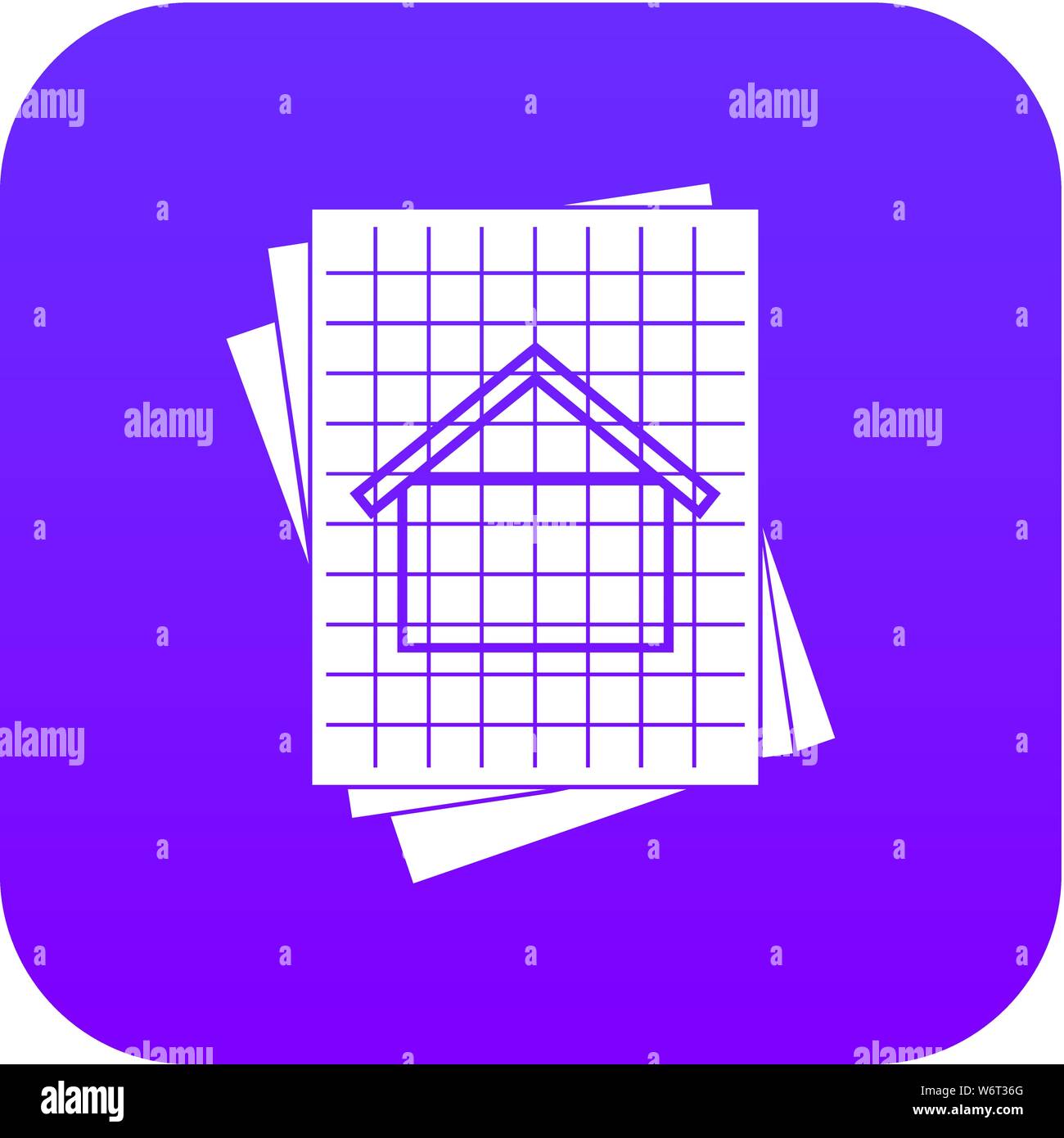 Rolled blueprint Stock Vector Images - Alamy