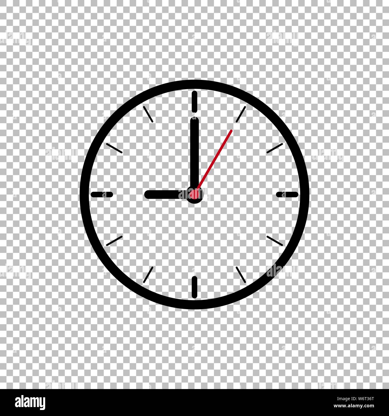 Oclock Stock Vector Images - Alamy