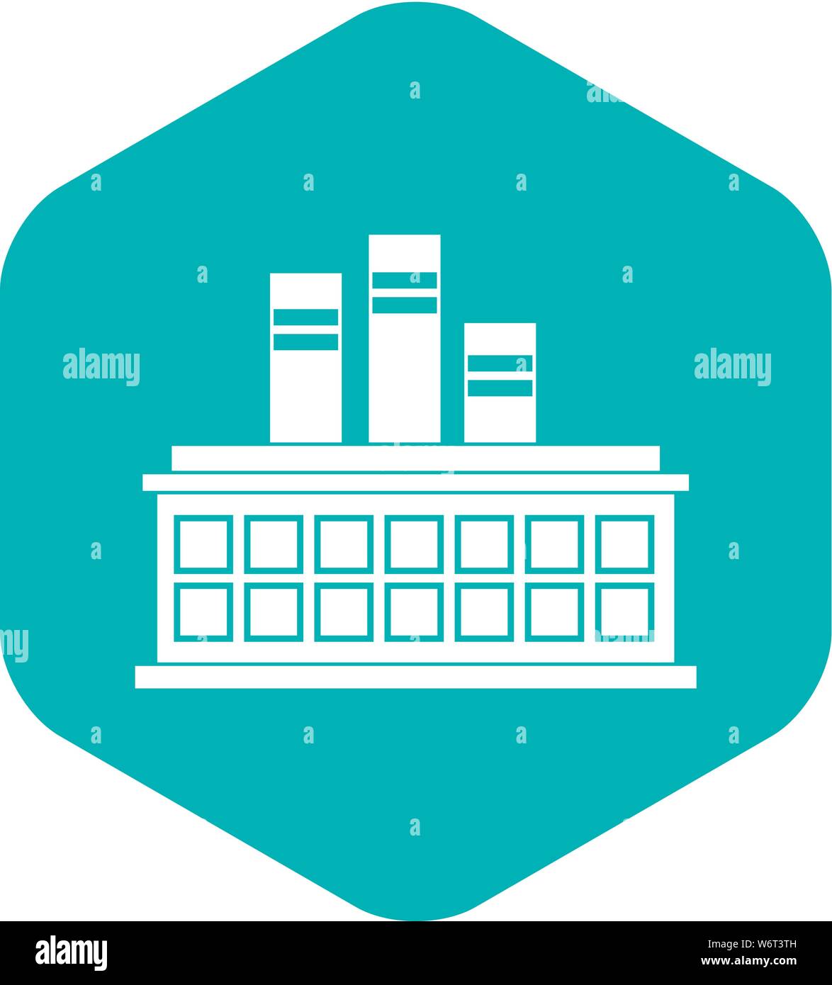 Oil refinery plant icon, simple style Stock Vector Image & Art - Alamy