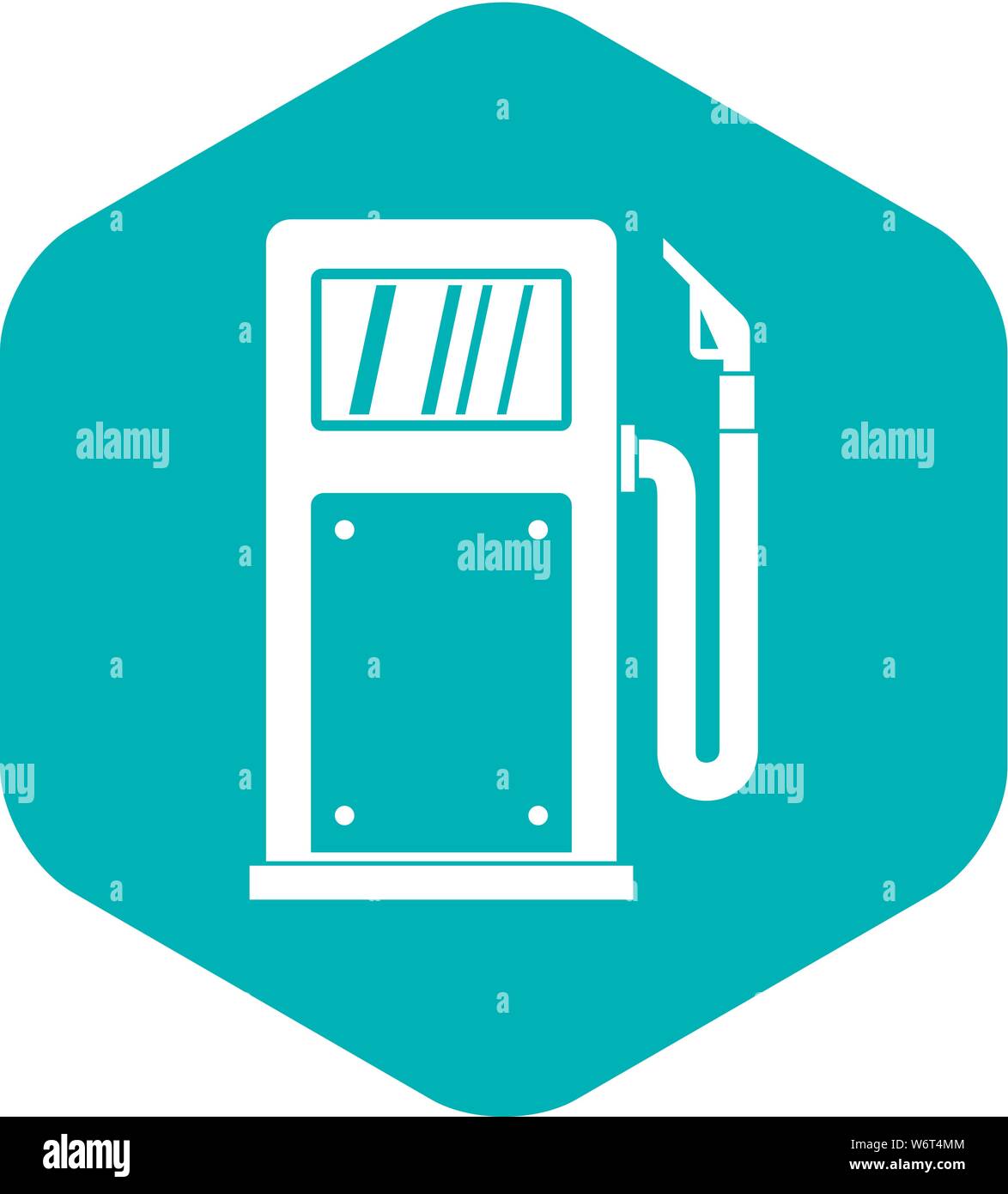 Gasoline pump icon, simple style Stock Vector Image & Art - Alamy