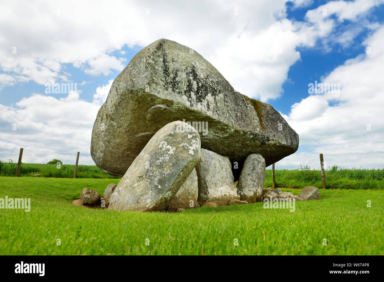 The Brownshill Dolmen, officially known as Kernanstown Cromlech, a ...