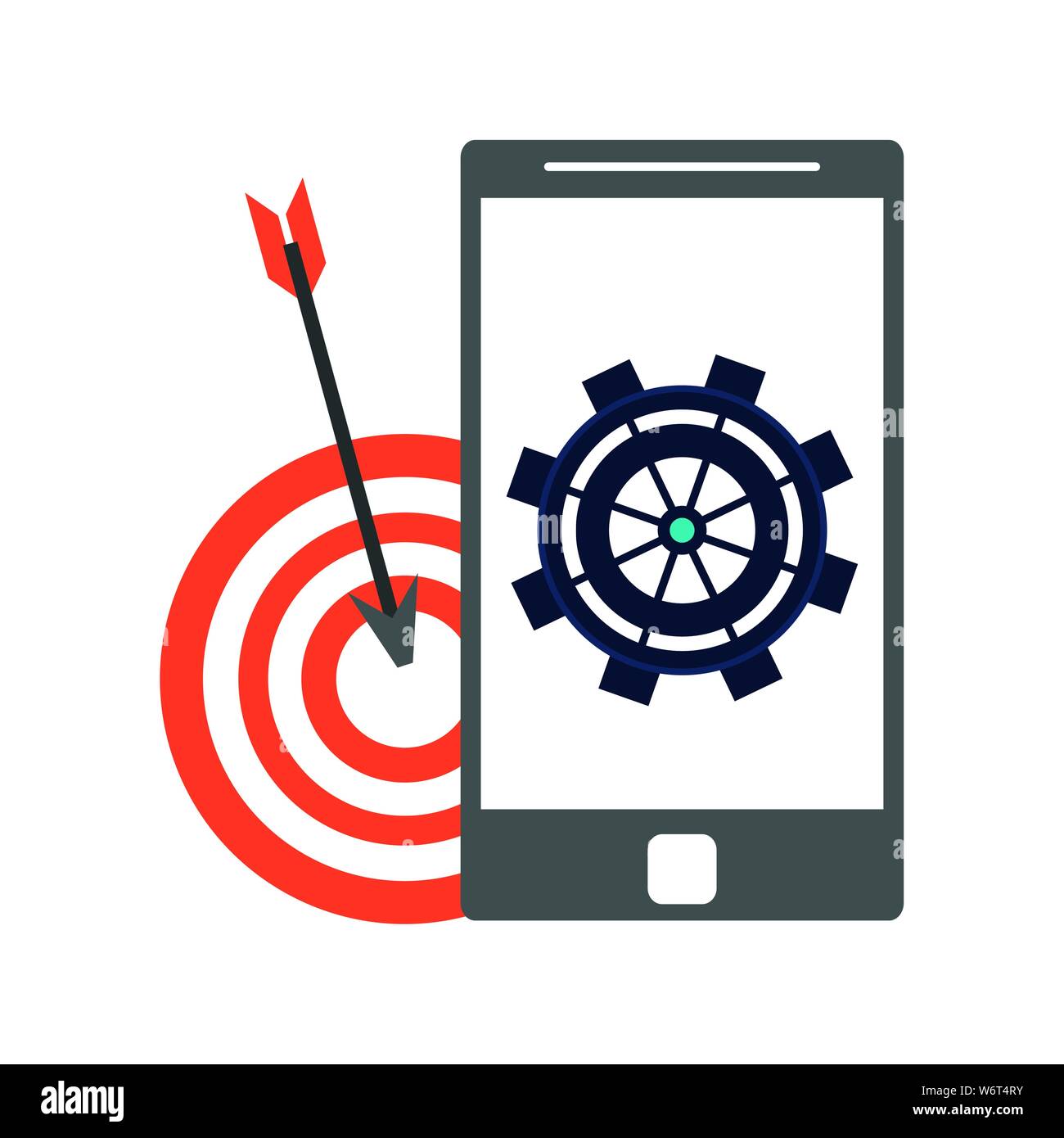 technology digital modern hardware cartoon Stock Vector Image & Art - Alamy