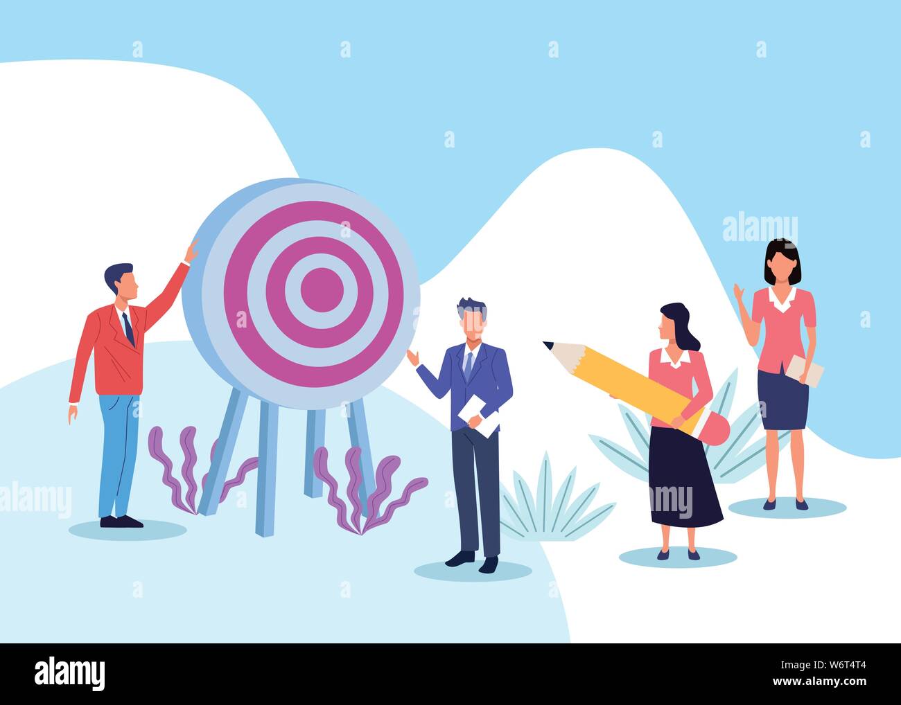 Shooting millennial Stock Vector Images - Alamy