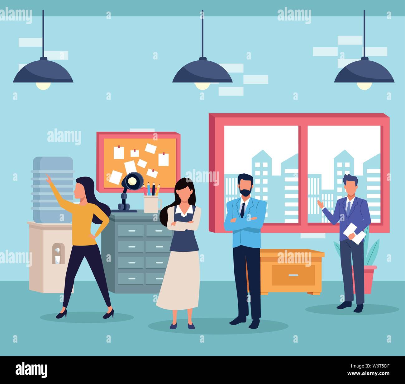 business professional executive work cartoon Stock Vector Image & Art ...