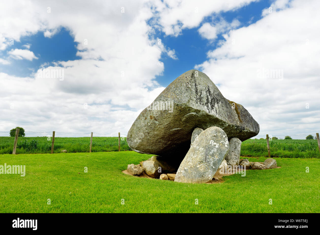 The Brownshill Dolmen, officially known as Kernanstown Cromlech, a ...