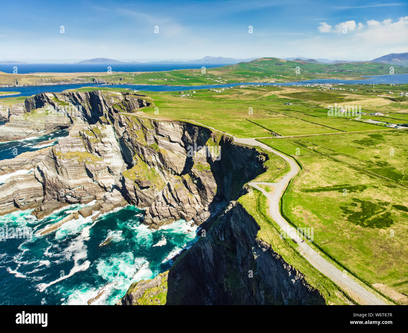 Amazing wave lashed Kerry Cliffs, widely accepted as the most ...