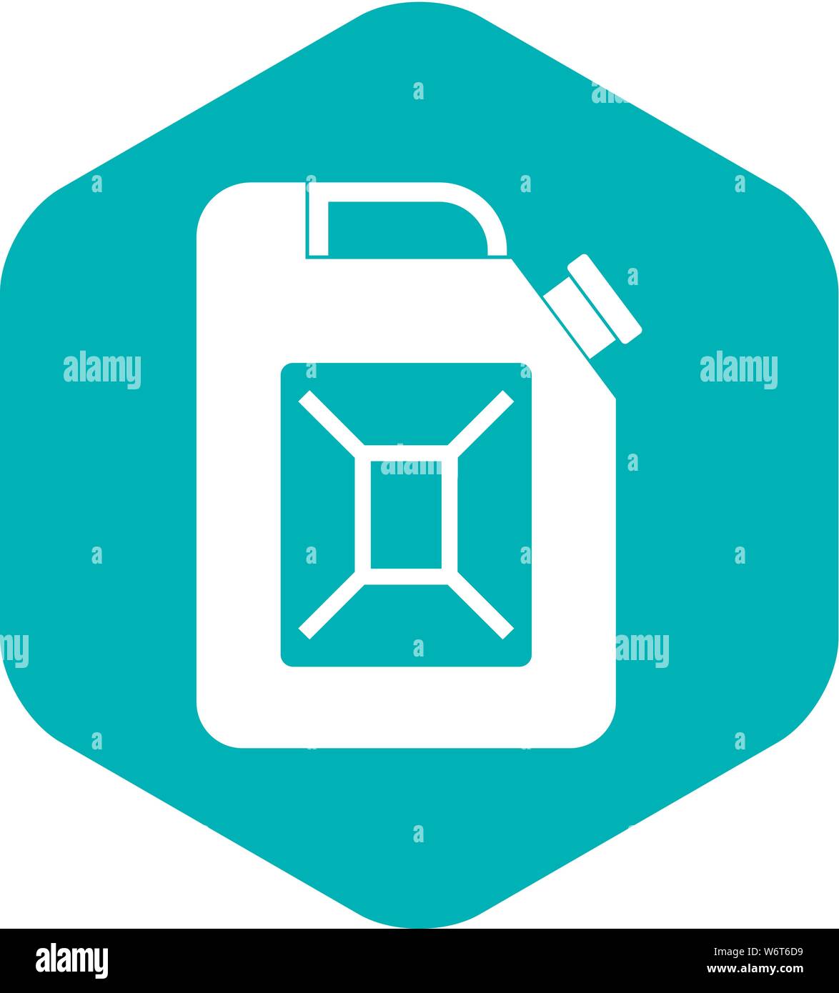 Jerrycan icon, simple style Stock Vector Image & Art - Alamy