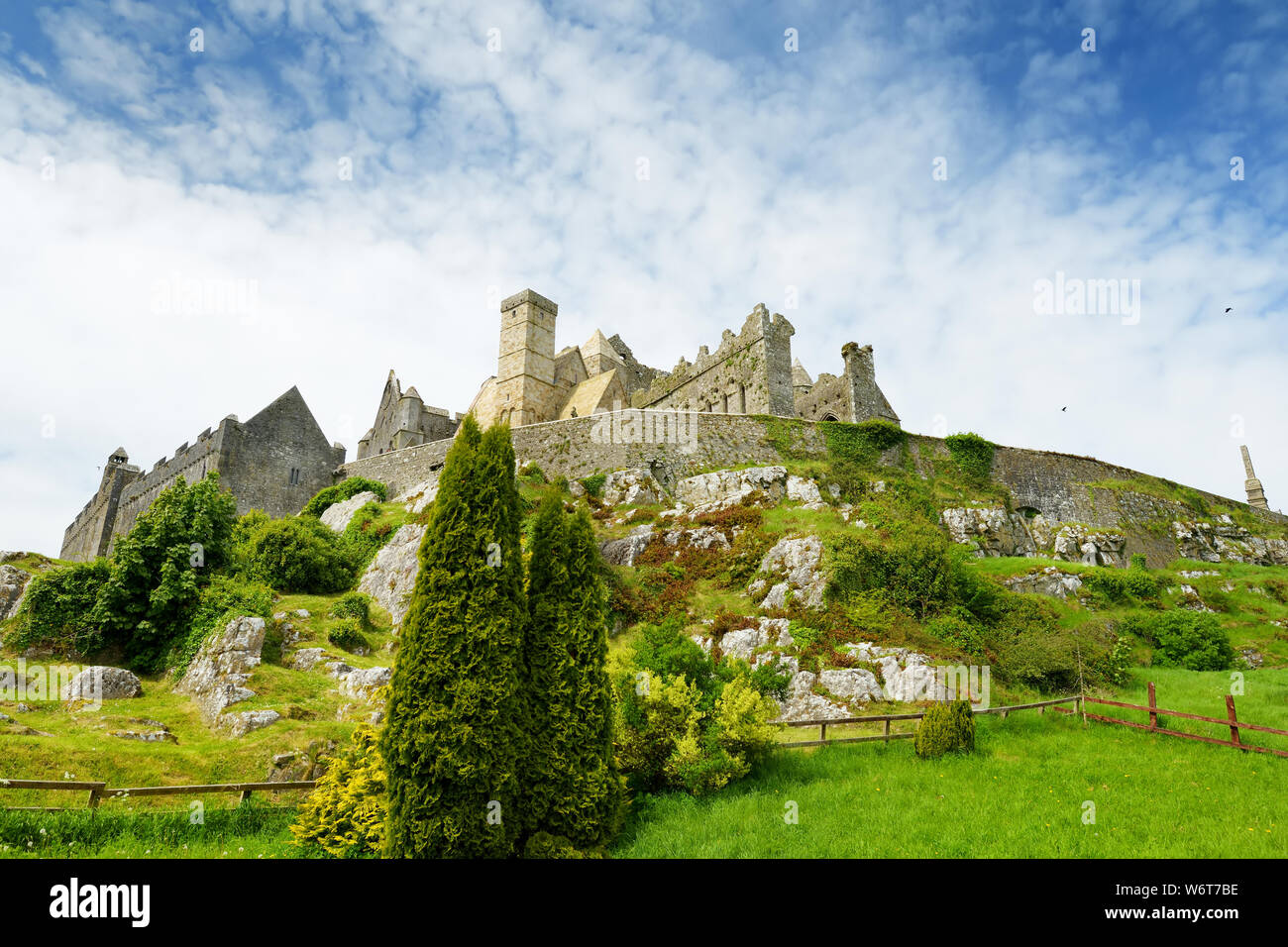 The Rock of Cashel, also known as Cashel of the Kings and St. Patrick's ...