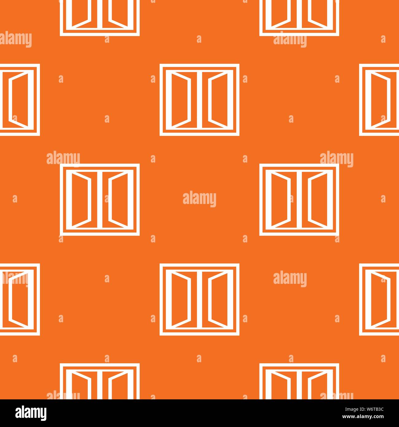 Plastic window frame pattern vector orange Stock Vector Image & Art - Alamy