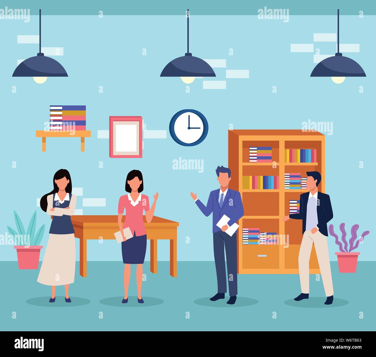 business professional executive work cartoon Stock Vector Image & Art ...